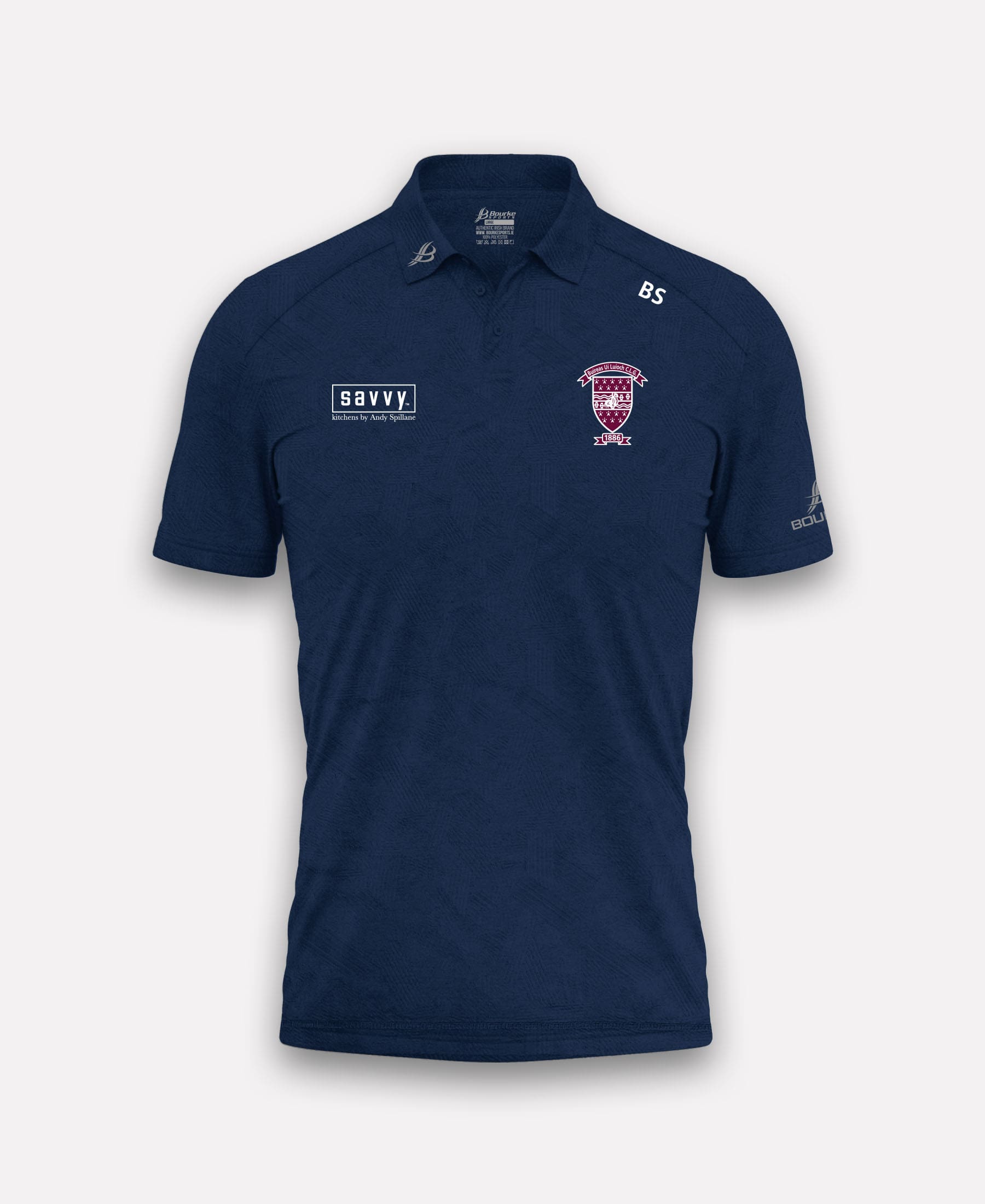 Borris-Ileigh GAA BARR Polo Shirt (Navy) – Bourke Sports (.IE) Website