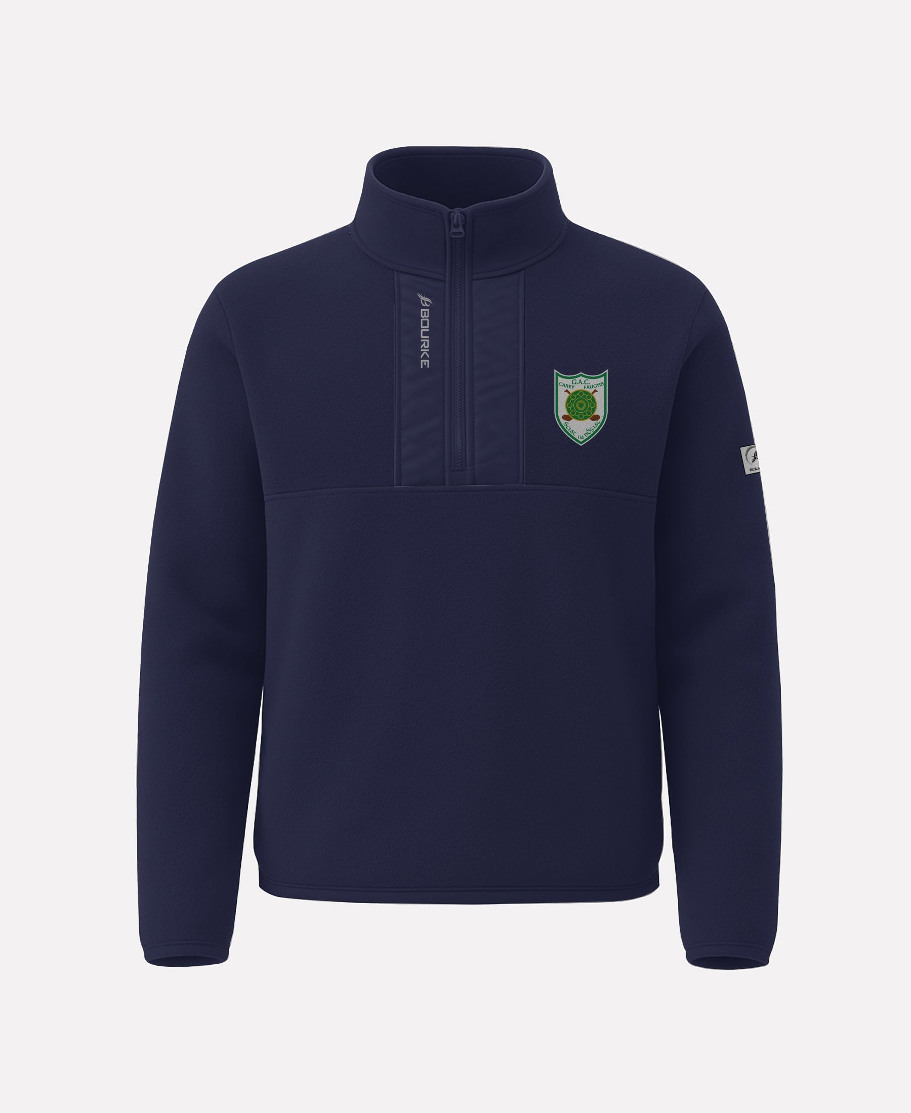 Carey Faughs TEASRA Half Zip Fleece (Navy) – Bourke Sports (.IE) Website