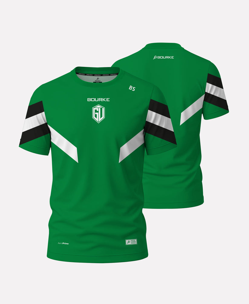 Grange United FC Training Jersey 2026 (Green/Black/White) – Bourke ...