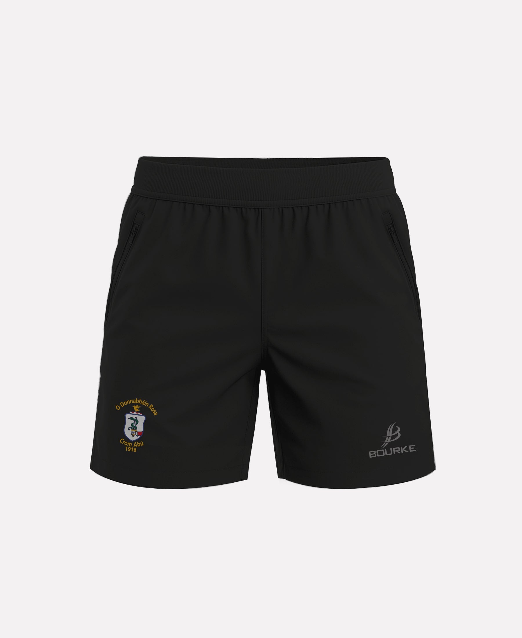 O' Donovan Rossa FORTIS Gym Shorts (Black) – Bourke Sports (.IE) Website