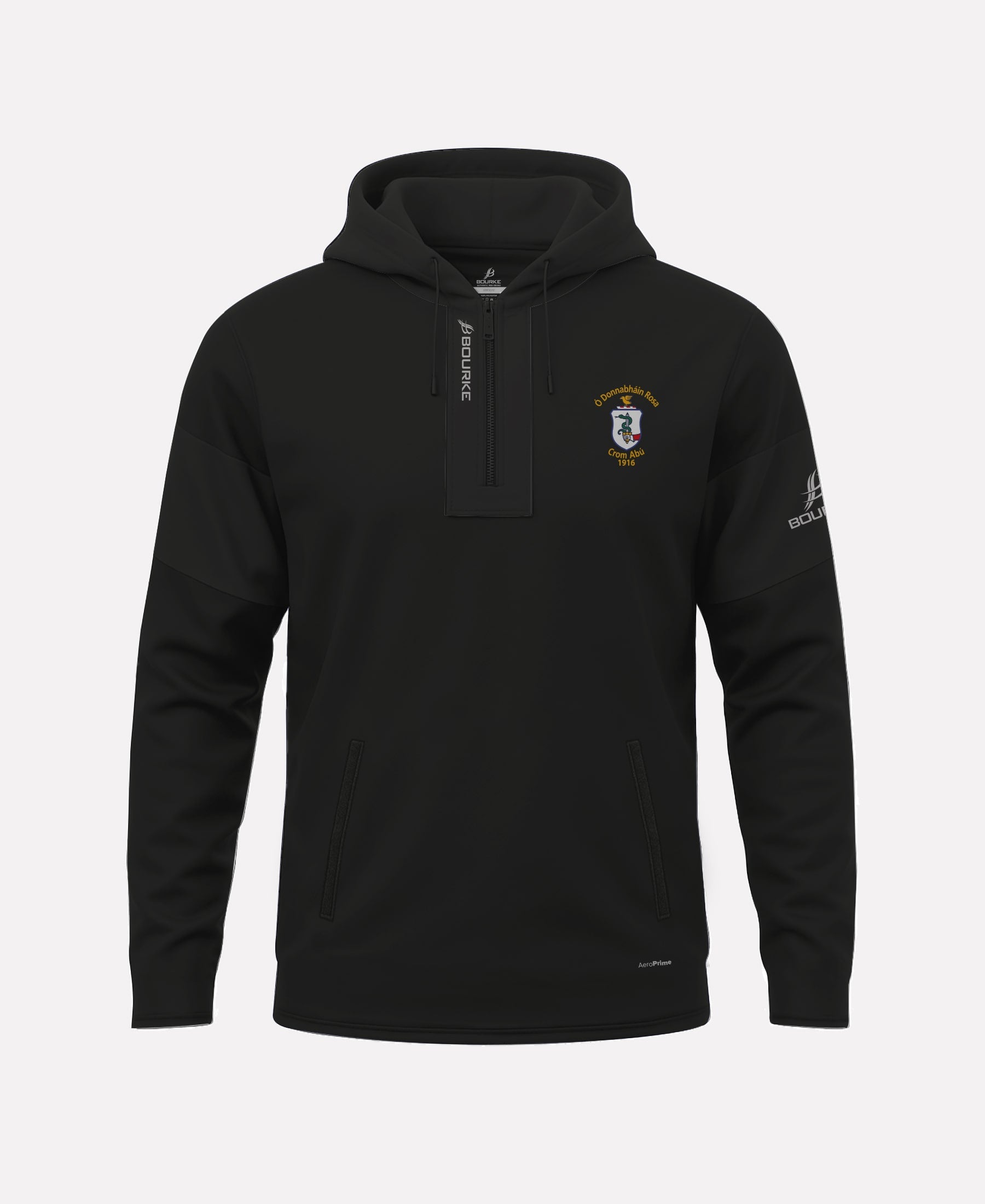 O' Donovan Rossa TEASRA Half Zip Hoodie (Black) – Bourke Sports (.IE ...